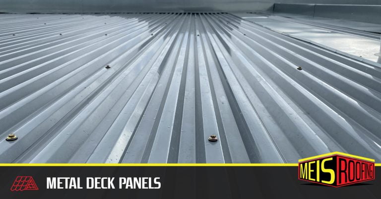 Premium Metal Deck Panels for Commercial Roofs – Meis Roofing